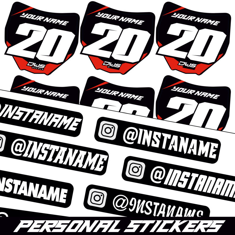 PERSONAL STICKER - DWS-Decals